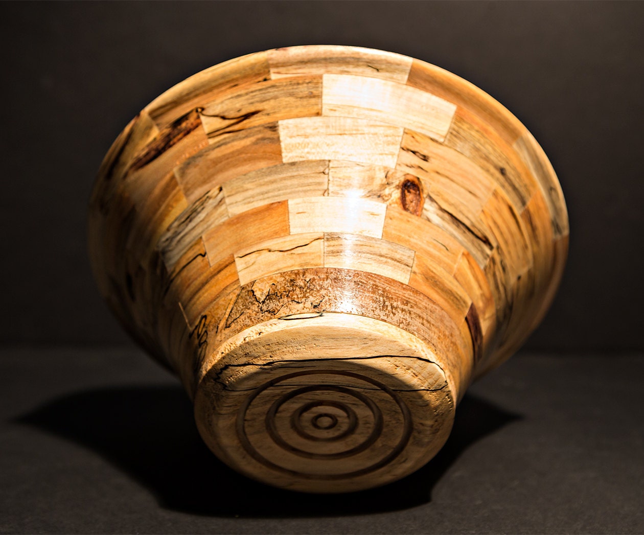 Unique Handturned Spalted Maple Decorative Bowls Segmented | Etsy
