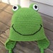 Froggie Face Hat - Etsy