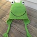 Froggie Face Hat - Etsy