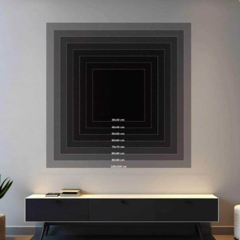 Minimalist Arabic Calligraphy Canvas, Modern Islamic Art, Black and ...