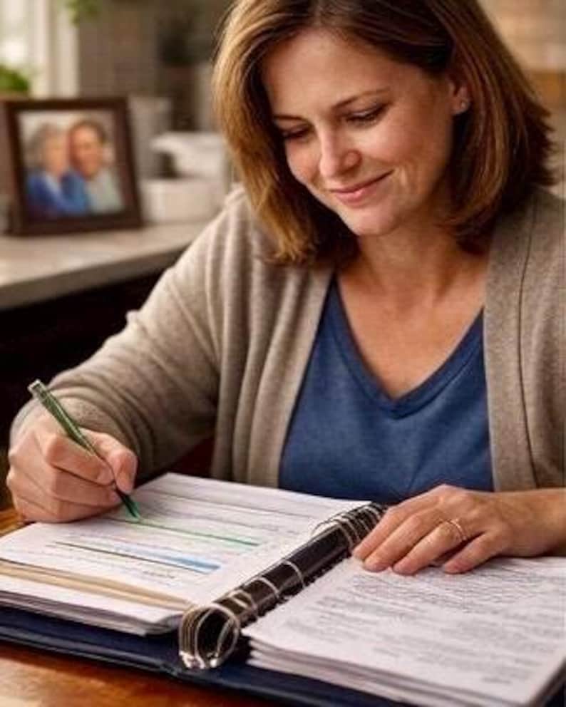 What to Do After a Parent Dies Checklist (TEXAS) | Estate Organizer PDF ...