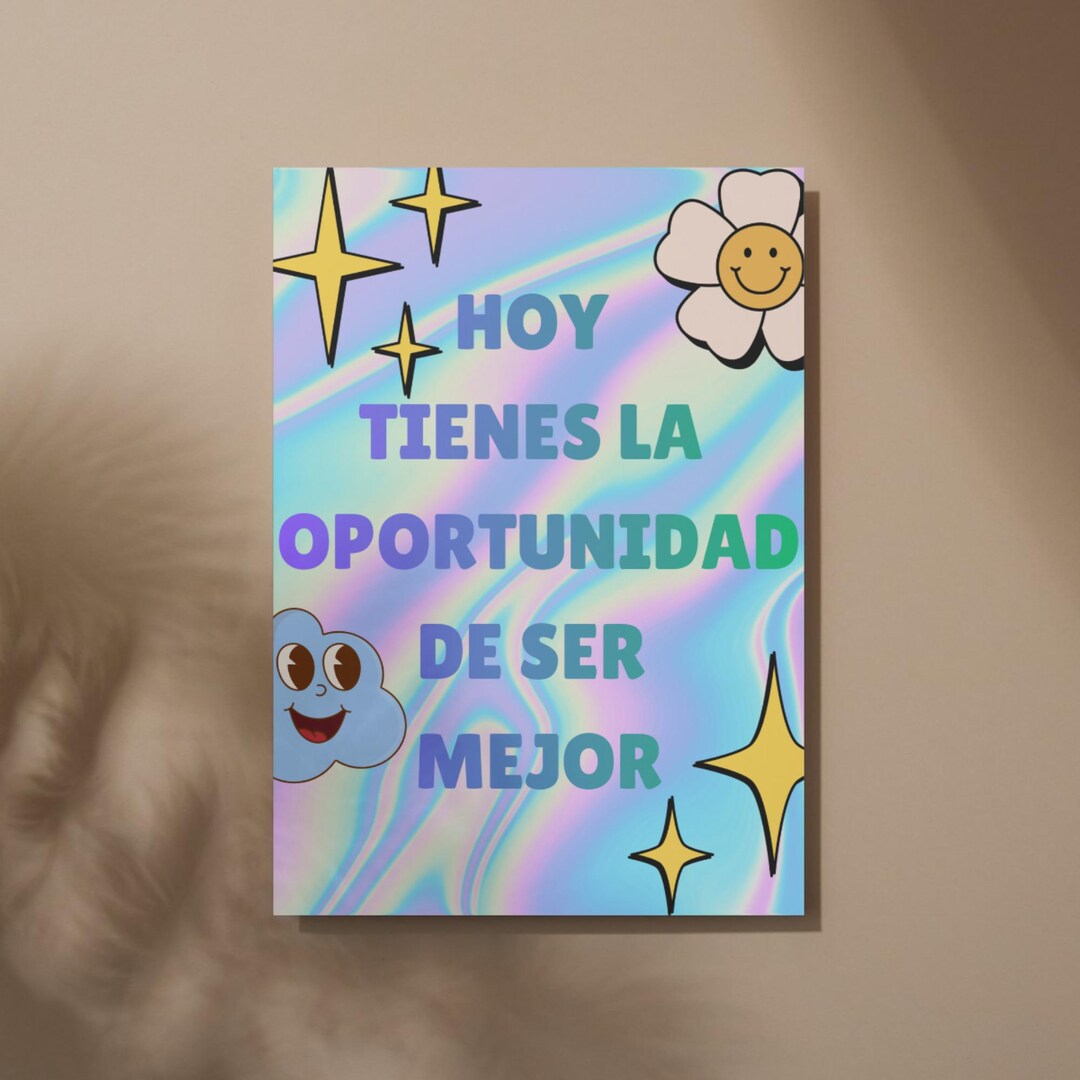 Classroom Decor - Colorful Spanish Motivational Posters – Positive Wall ...