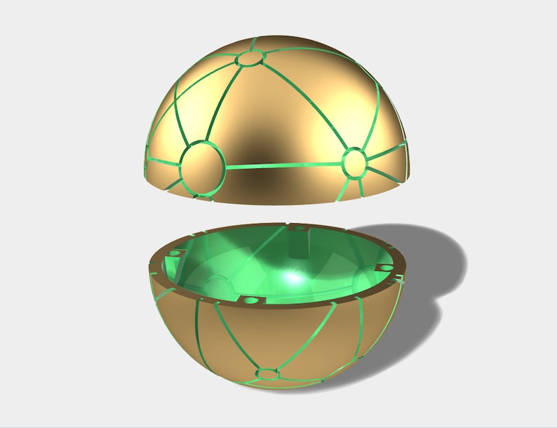 Light up Treasure Planet Map With Magnets - 3D Model for 3D Printing ...