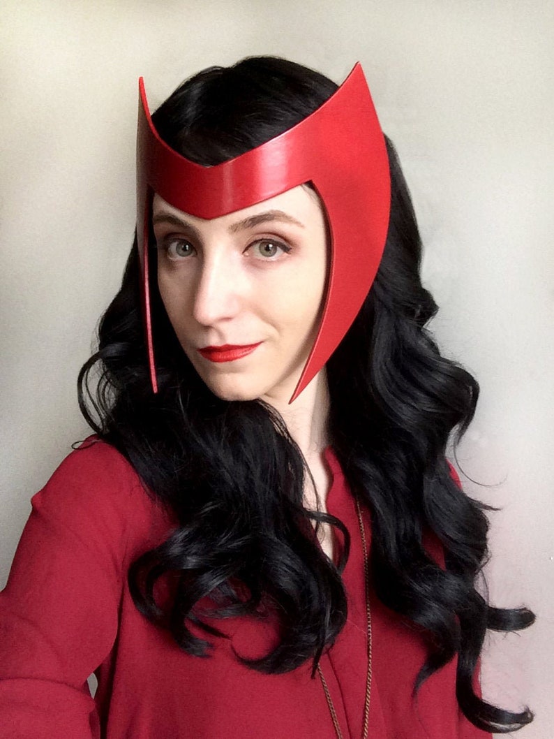 Scarlet Witch Mask - 3D Model for 3D Printing (digital Download - STL ...