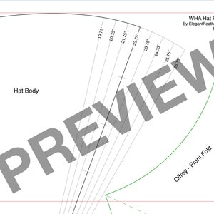 Witch Hat Atelier Pattern - Adjustable Printable Pattern for Sewing or ...