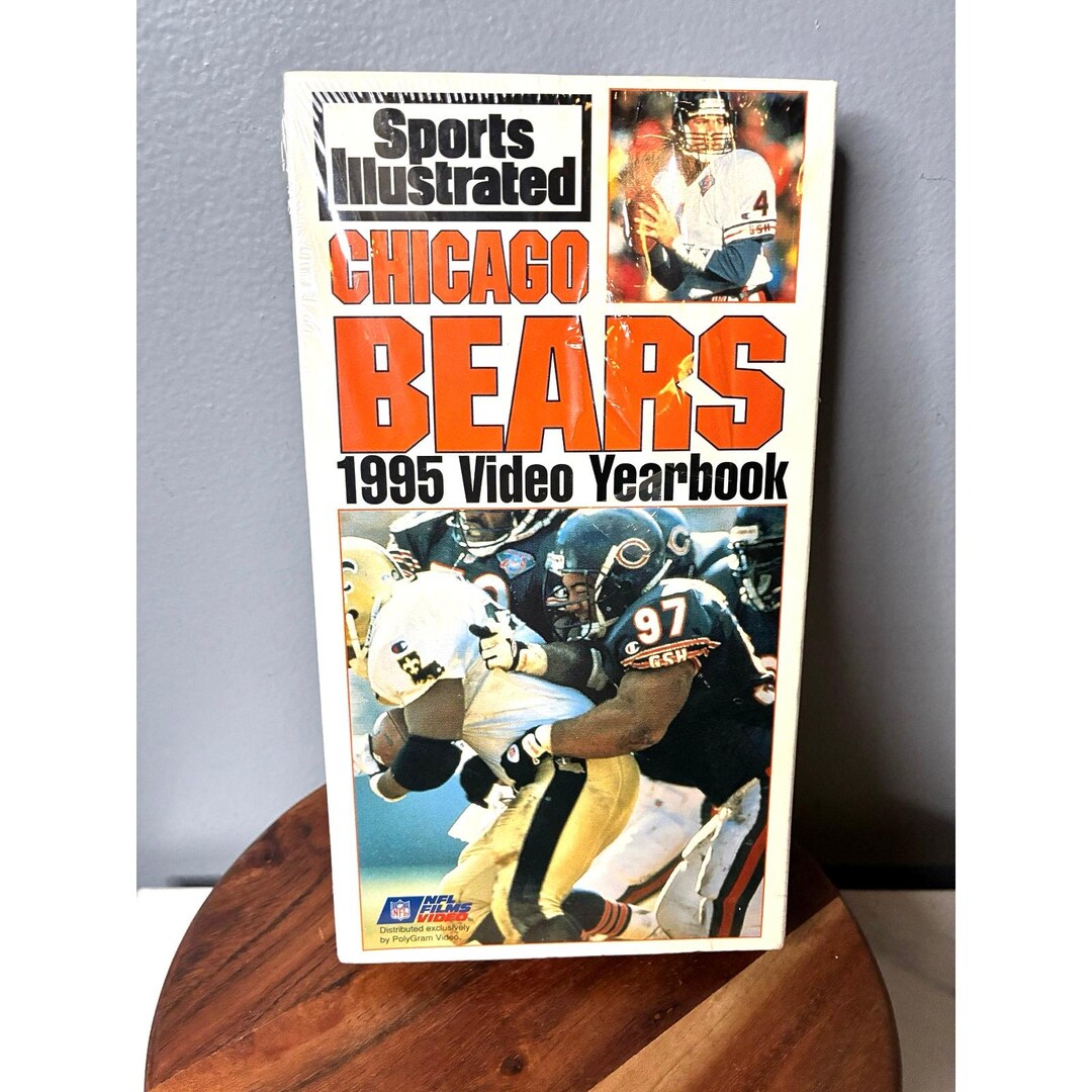 Chicago Bears 1995 Video Yearbook VHS – Sports Illustrated – Sealed - Etsy