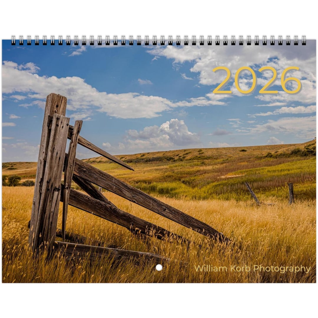2026 Landscape Wall Calendar - Etsy