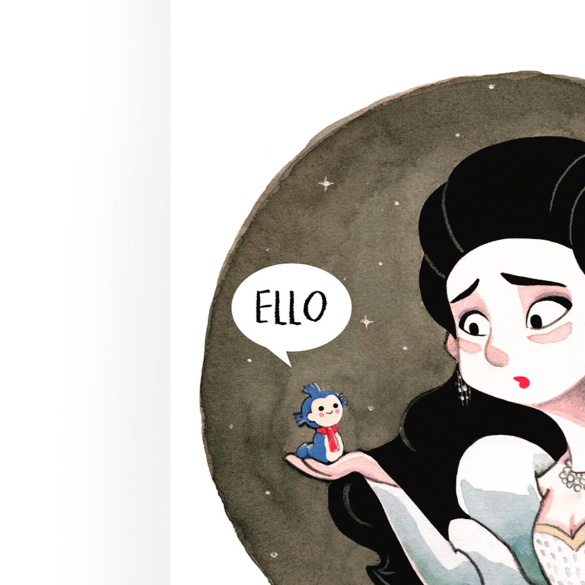 Labyrinth Birthday Card 80s Pop Culture Movie Worm - Etsy