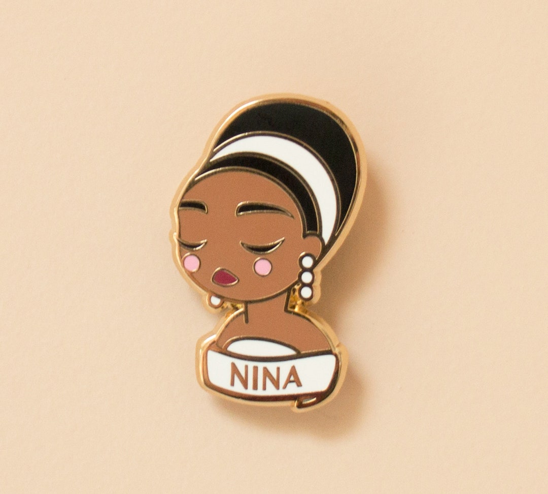 Nina Simone Pin : Music Badge - Etsy
