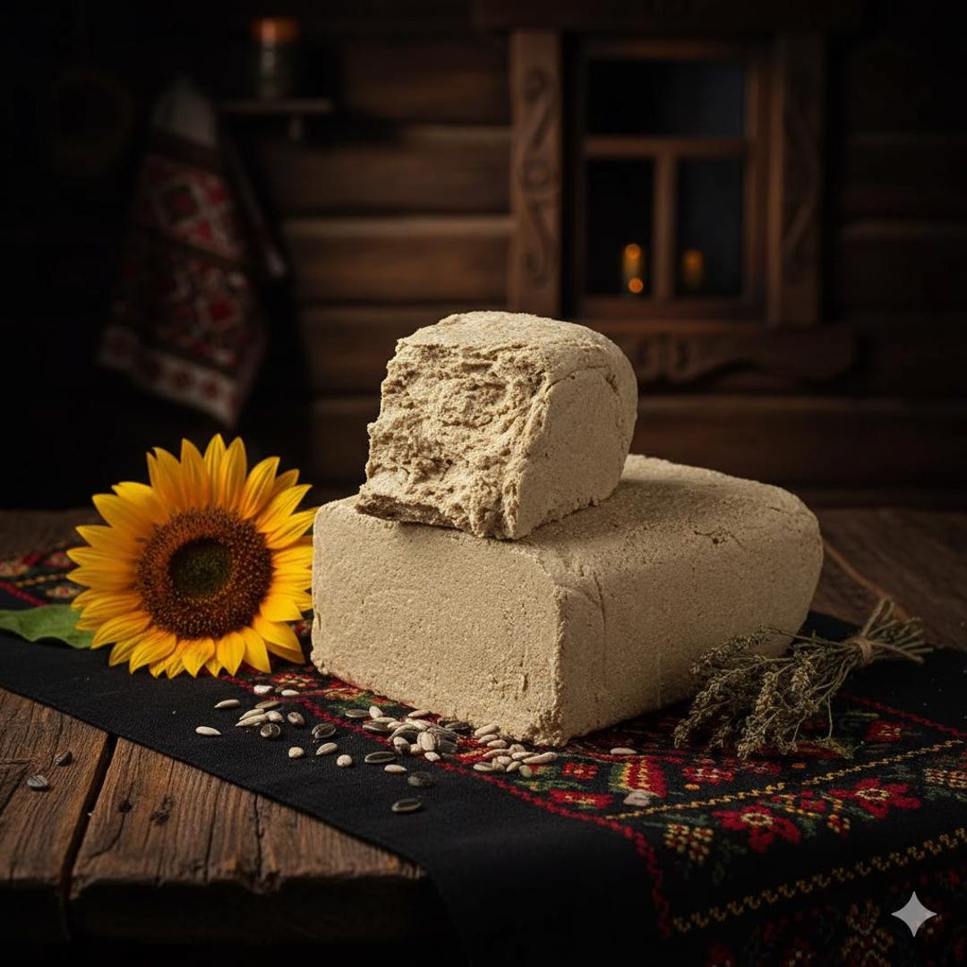 Traditional Russian/ukrainian Sunflower Halva | Handmade Vegan Eastern ...
