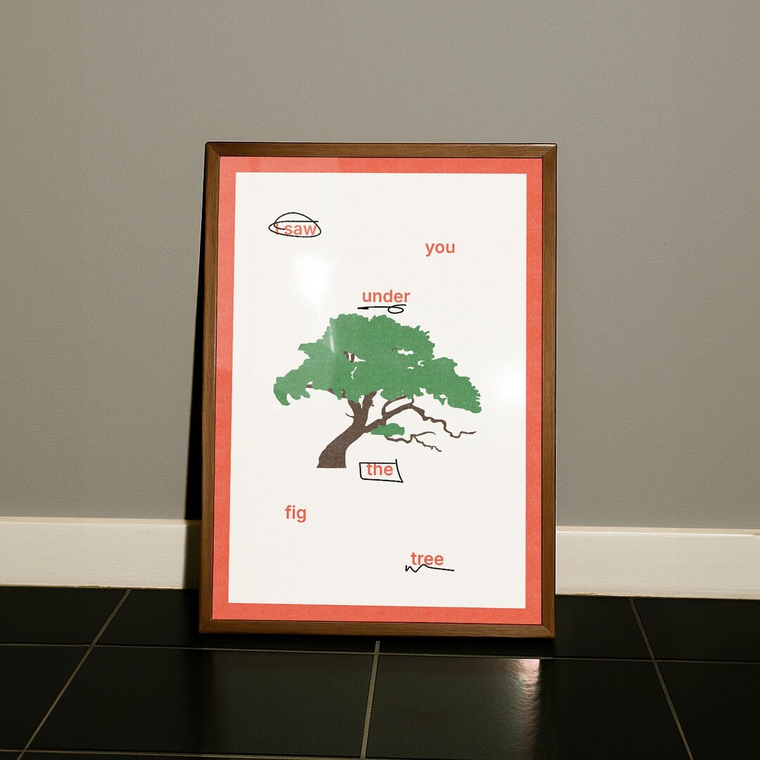 Fig Tree Printable Wall Art | Bible Verse Inspired Christian Art ...
