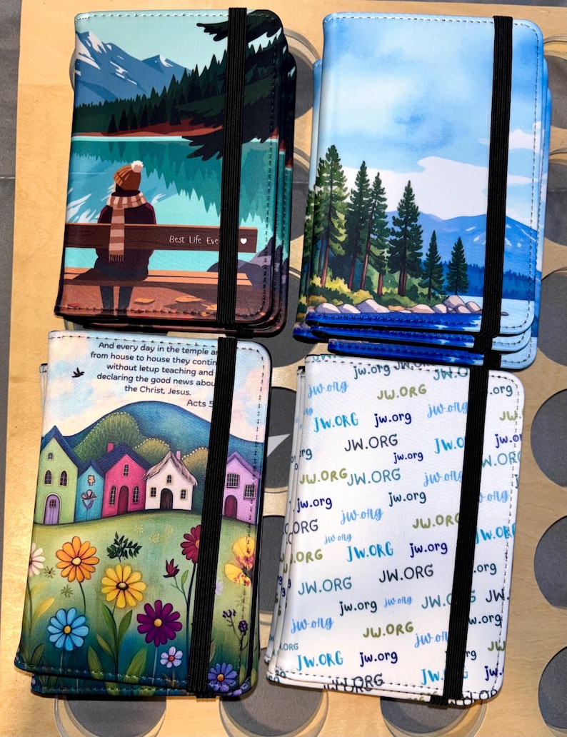 JW Tract Holder for New Tracts | Mini Tract and Card Organizer - Etsy