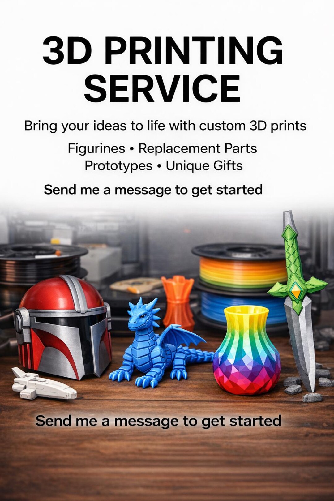 Custom 3D Printing Service: Personalized Prototypes & Models - Etsy