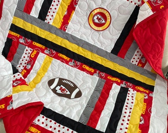 Kansas City Chiefs Quilt | Etsy