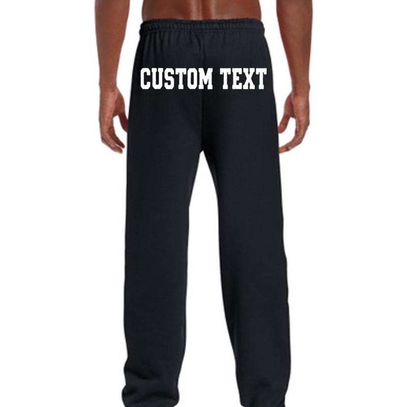 Sweatpants With Text on the Butt - Etsy