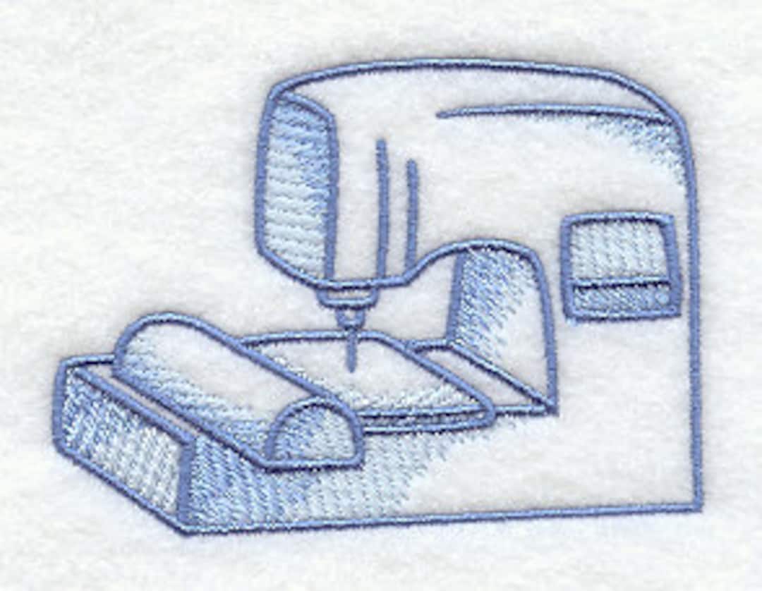 Embroidery Machine Embroidered Waffle Weave Hand/dish Towel - Etsy