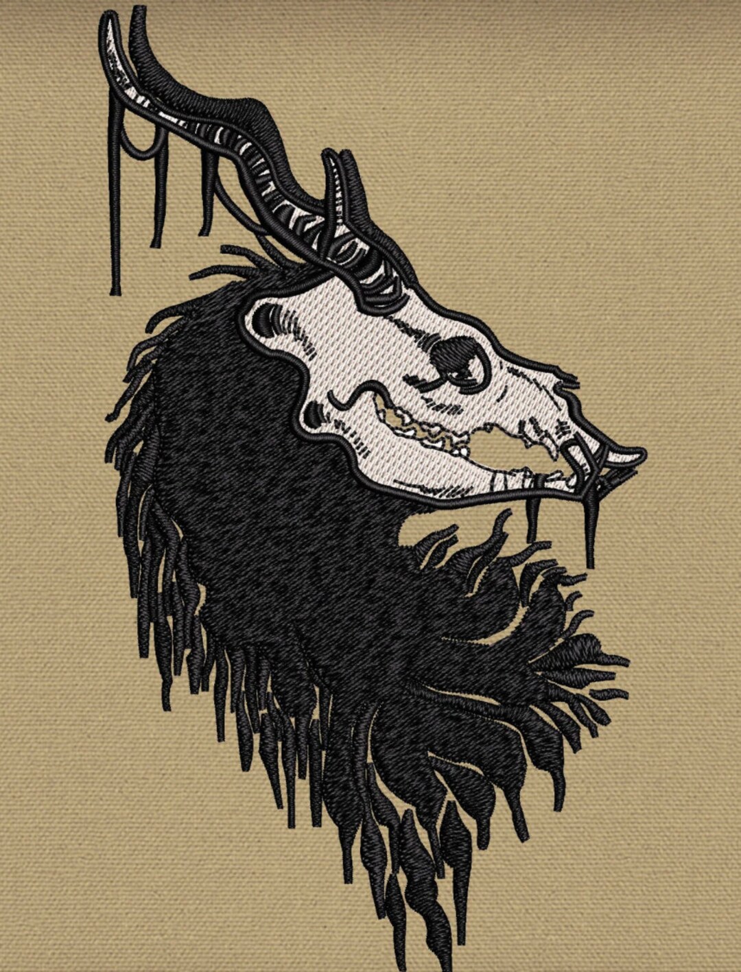 Wendigo Embroidered Waffle Weave Hand/dish Towel - Etsy