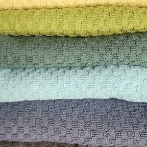 Bookshelf Border Embroidered Waffle Weave Hand/dish Towel - Etsy