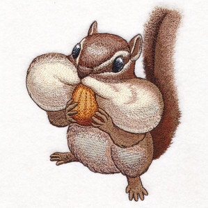 Cartoon Chipmunk Cheeks