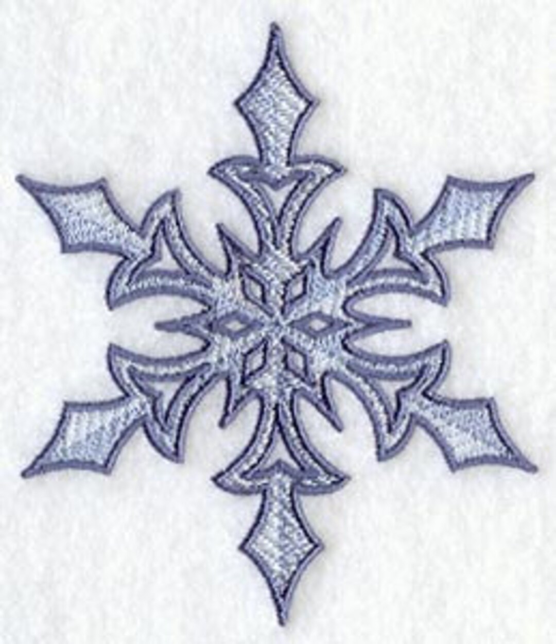 Delightful Snowflake Embroidered Waffle Weave Hand/dish Towel - Etsy
