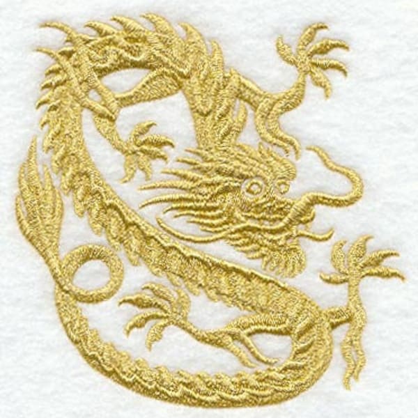 Embroidered Dragon - Etsy