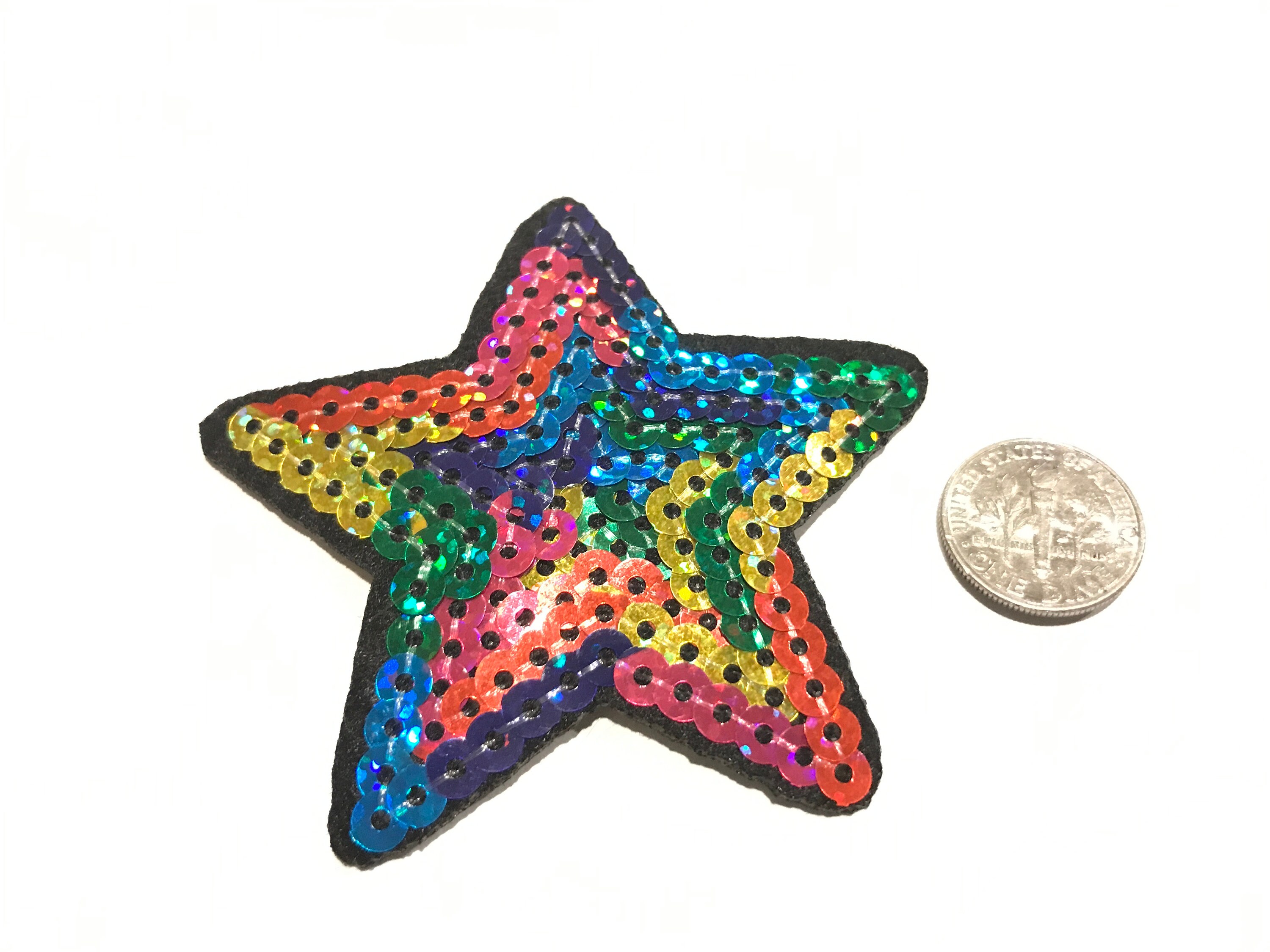 Sequin Star Iron on Patch VSCO for Clothing & Backpacks - Etsy