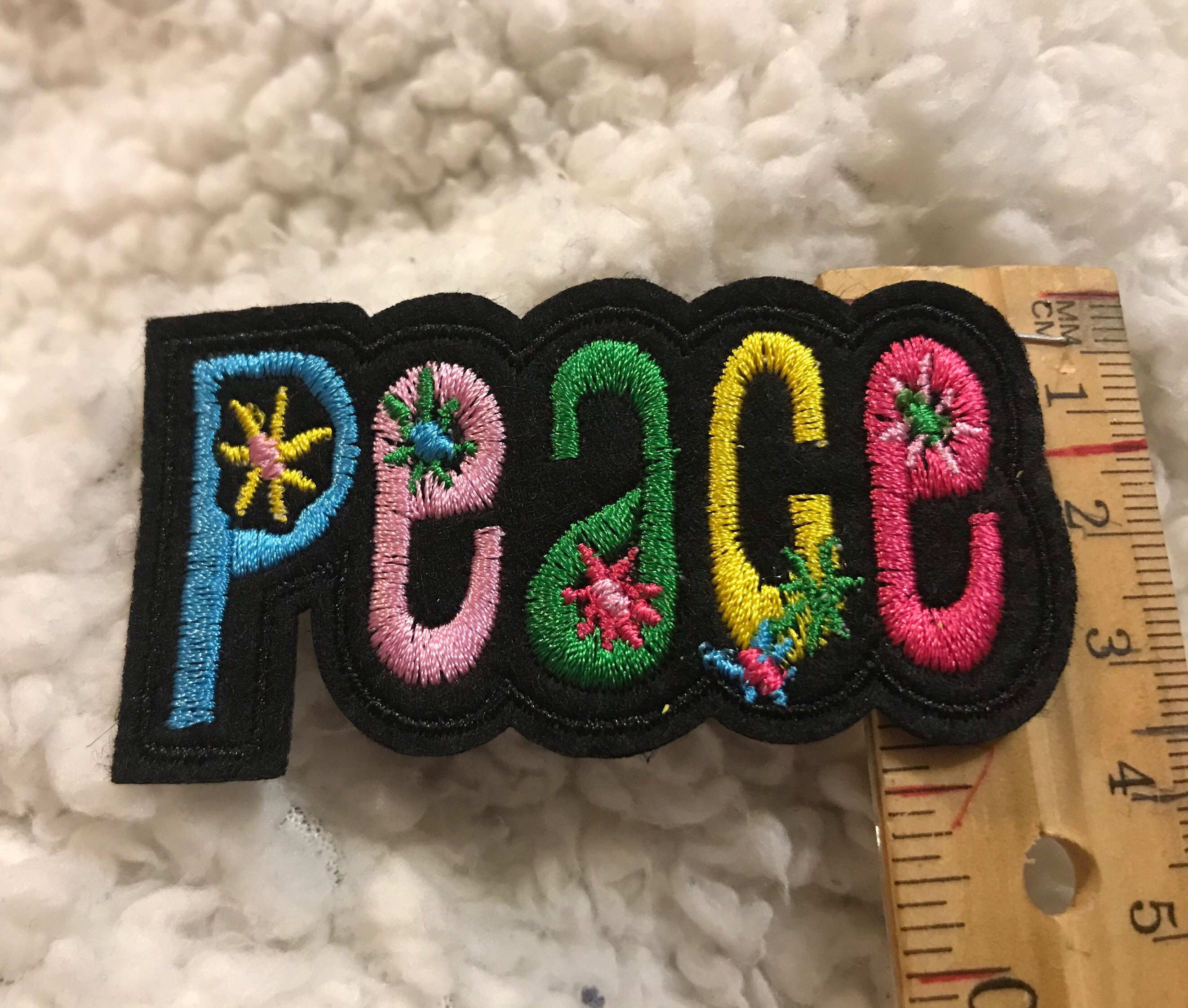 PEACE Peace Iron on patch VSCO for clothing backpacks - Etsy.de