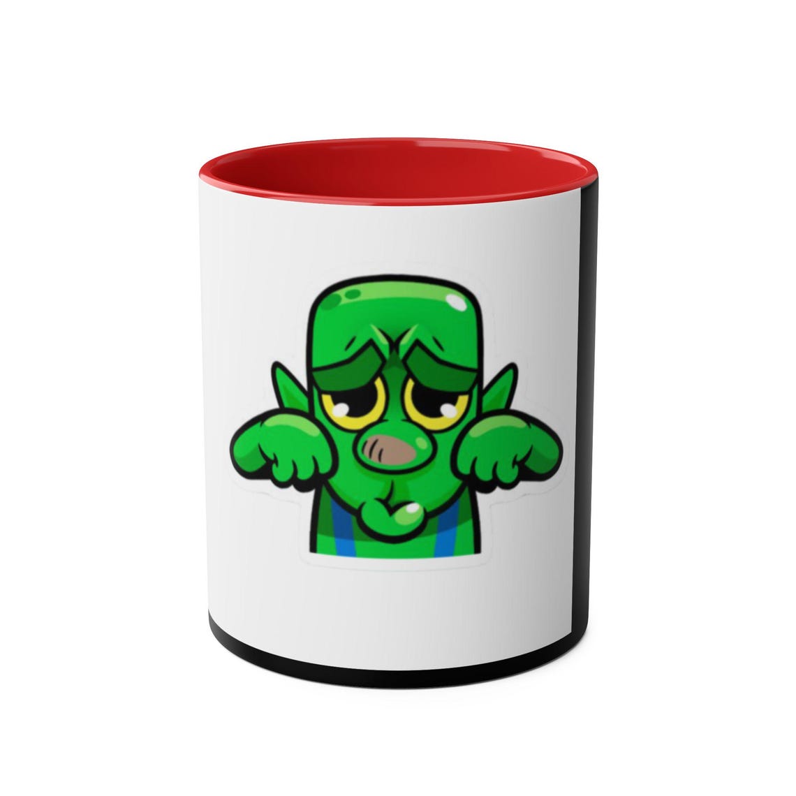 Gamer Clash Royal Crying Goblin Emote Office Coffee Mug, Birthday Gift ...