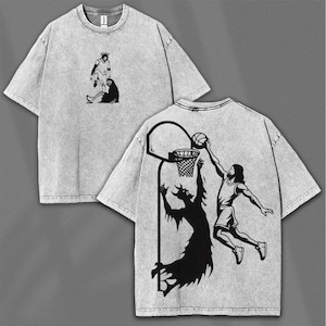 Jesus Dunking on Devil - Etsy