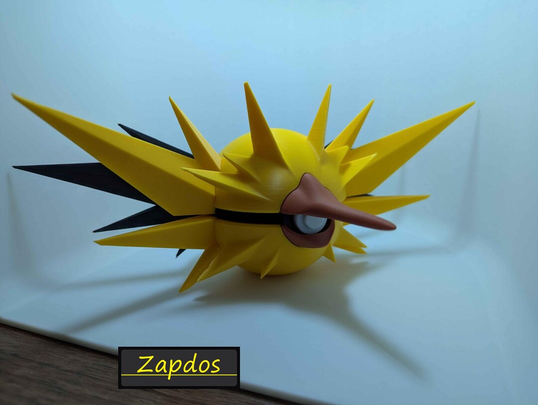 Zapdos Pokéball | 3D Printed Display Model | Legendary Collectible - Etsy