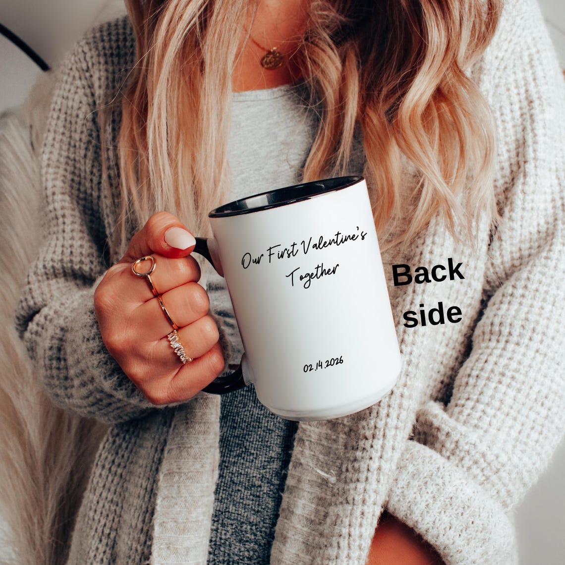 Personalized Couple Mug Set, Custom Name Valentine’s Day Gift, Our ...