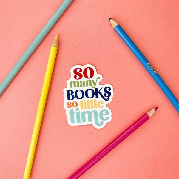 So Many Books - Etsy