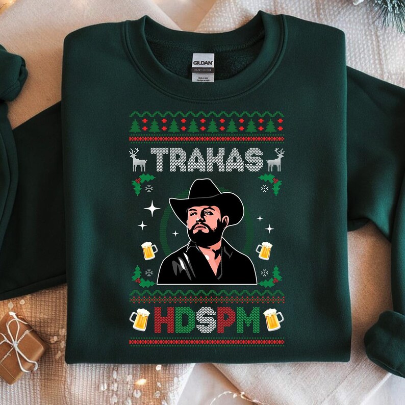 Trakas HSDPM Ugly Christmas Sweater PNG, Transparent Background ...