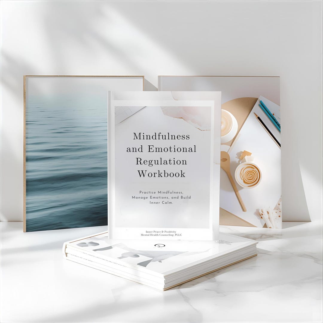 Mindfulness and Emotional Regulation Workbook | Printable Guide to Calm ...