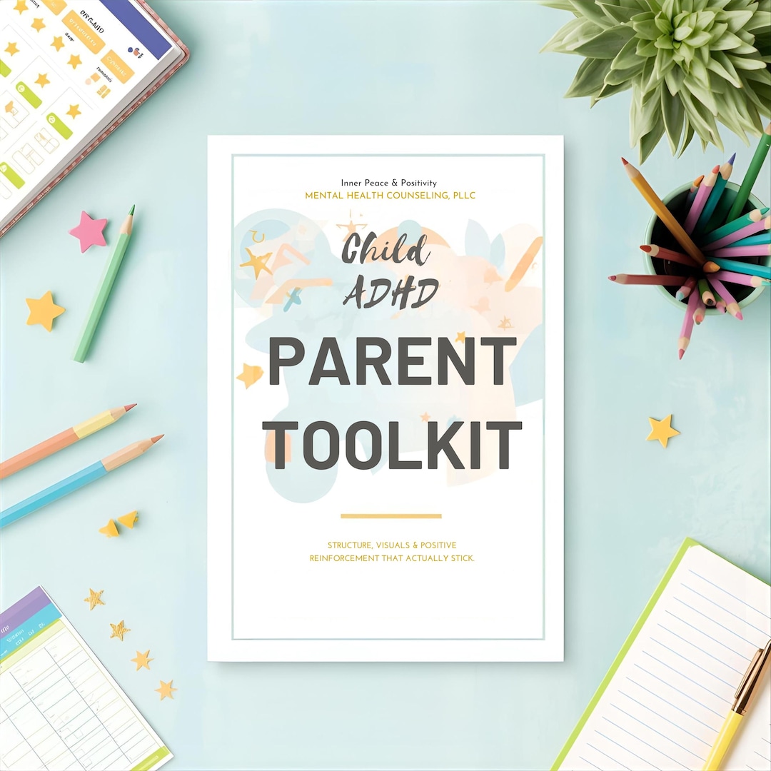 Child ADHD Parent Toolkit | Printable Workbook for Structure, Rewards ...