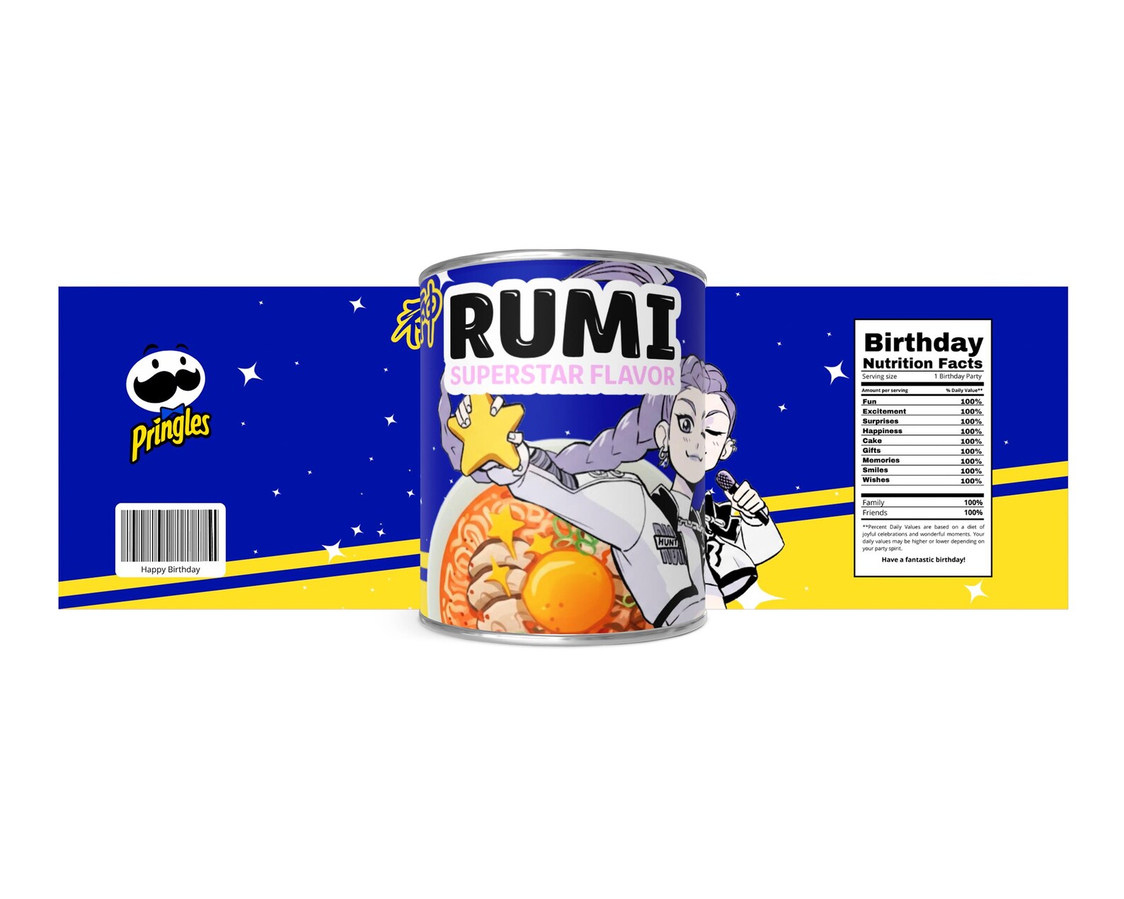 Huntrix Kpop Demon Hunters Ramen Noodle | Rumi Mira Zoey Party Favor ...