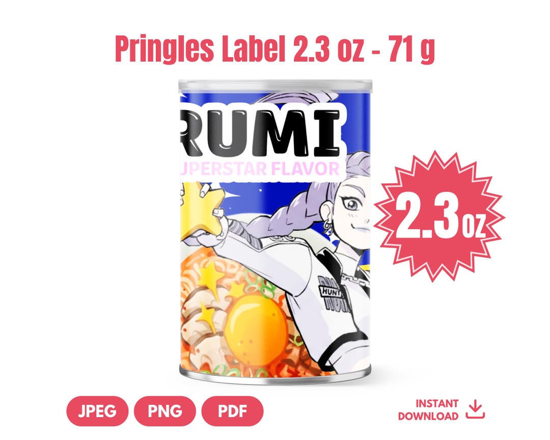 Huntrix Kpop Demon Hunters Ramen Noodle | Rumi Mira Zoey Party Favor ...