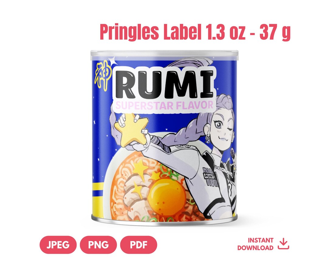 Huntrix Kpop Demon Hunters Ramen Noodle | Rumi Mira Zoey Party Favor ...
