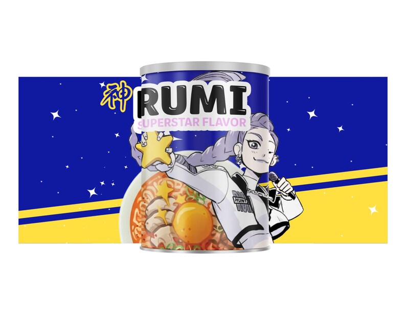 Huntrix Kpop Demon Hunters Ramen Noodle | Rumi Mira Zoey Party Favor ...