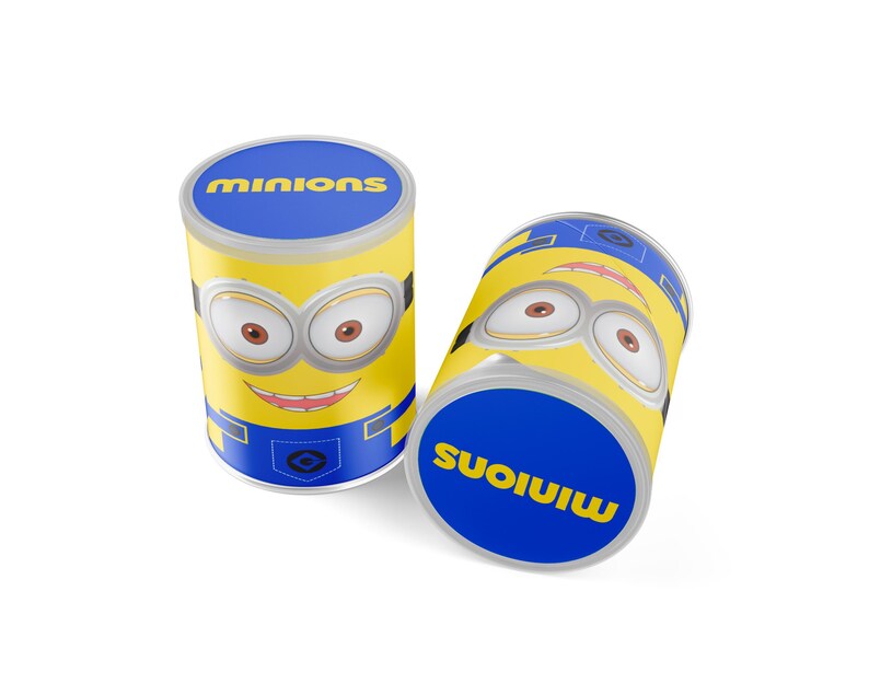 Minions Pringles Label Printable, Despicable Me 1.3oz Wrapper, Birthday ...