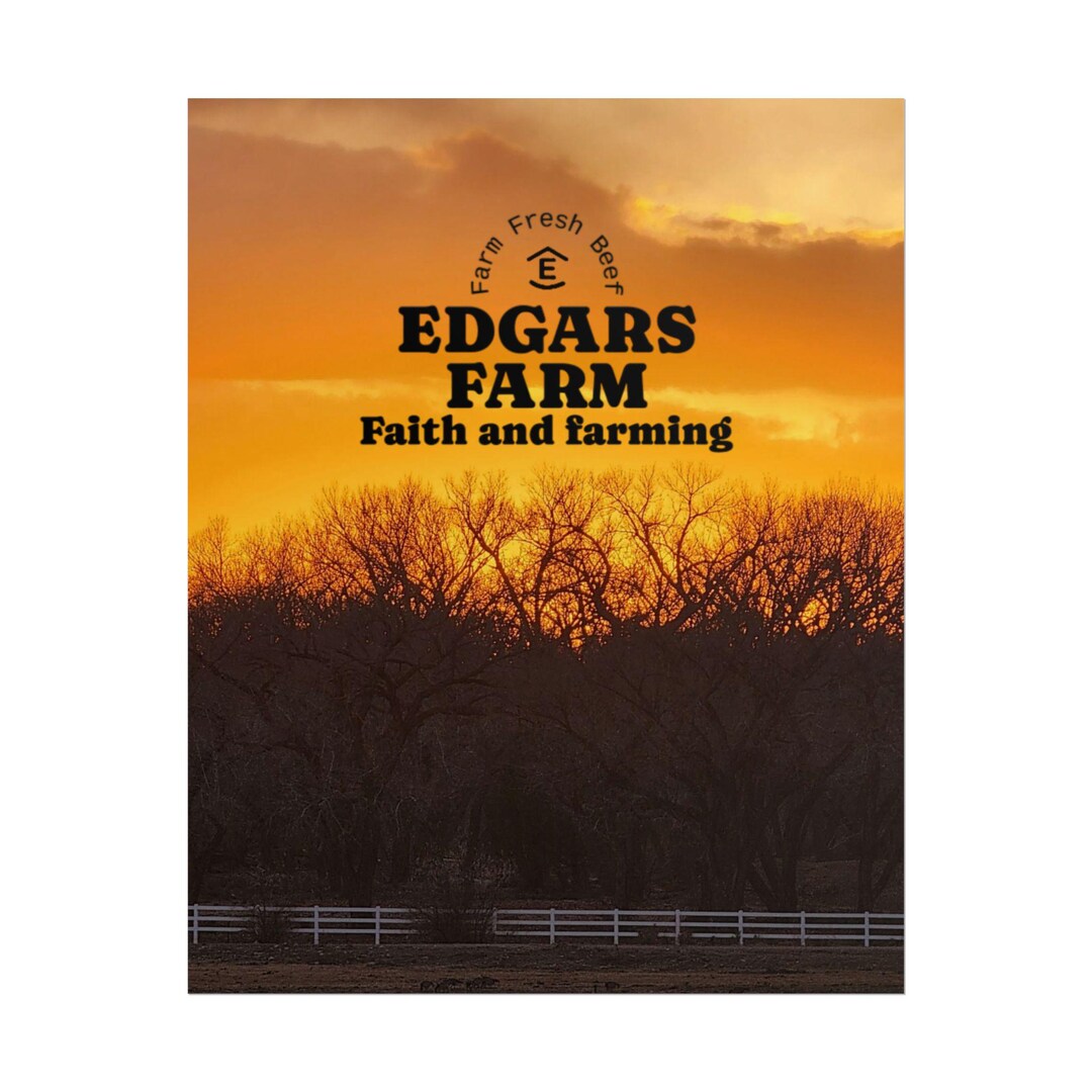 Farm-themed Rolled Poster, Motivational Wall Art, Home Decor, Gift for ...