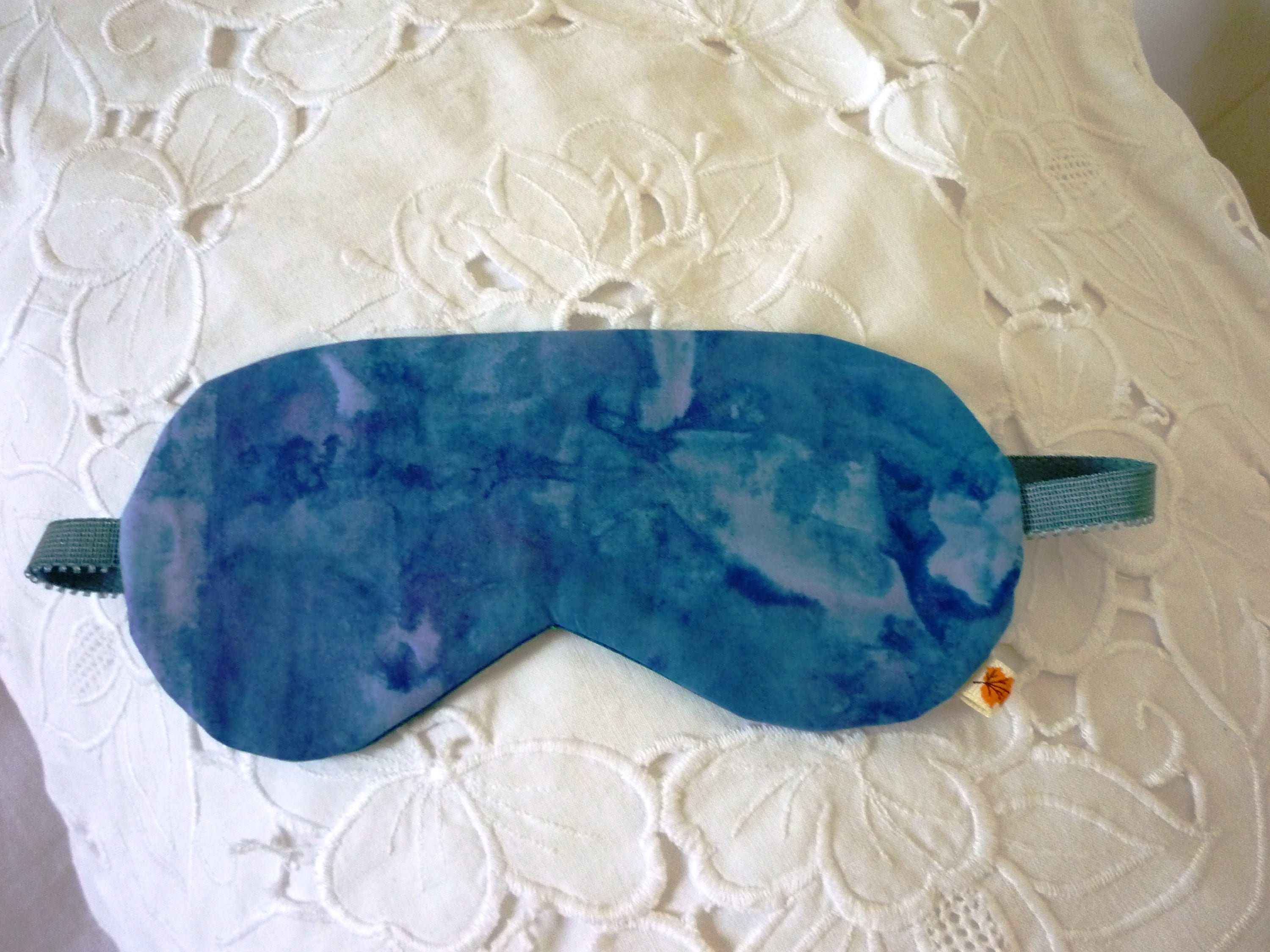 Batik sleep mask cotton and silk mask tropical eye mask | Etsy