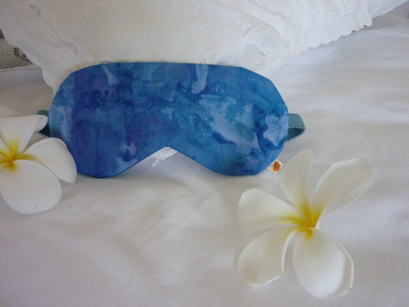 Batik Sleep Mask Cotton and Silk Mask Tropical Eye Mask - Etsy