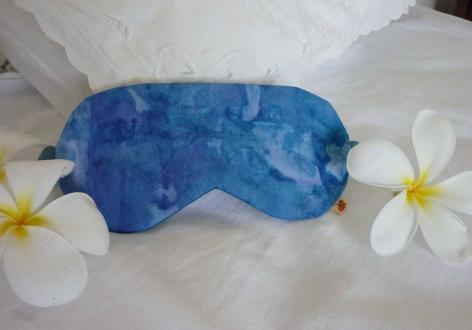 Batik Sleep Mask Cotton and Silk Mask Tropical Eye Mask - Etsy