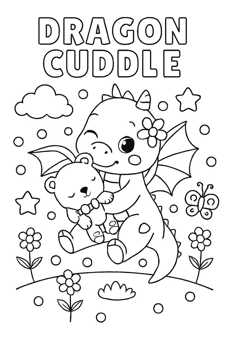 Kids Coloring Pages - Etsy