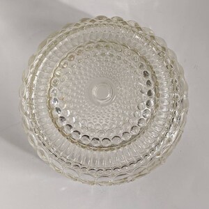 Vintage Art Deco Bubble Glass Ceiling Light Cover // Round Hobnail ...
