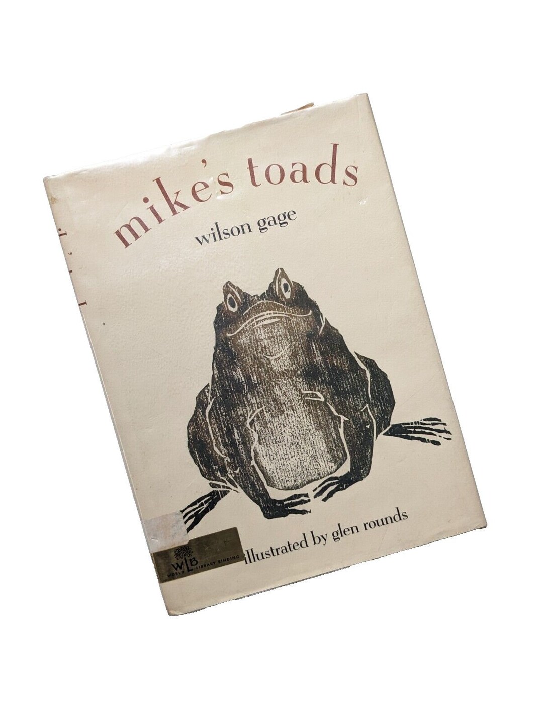 Mike's Toads 1971 by Wilson Gage Vintage Children's Book 2nd Printing ...