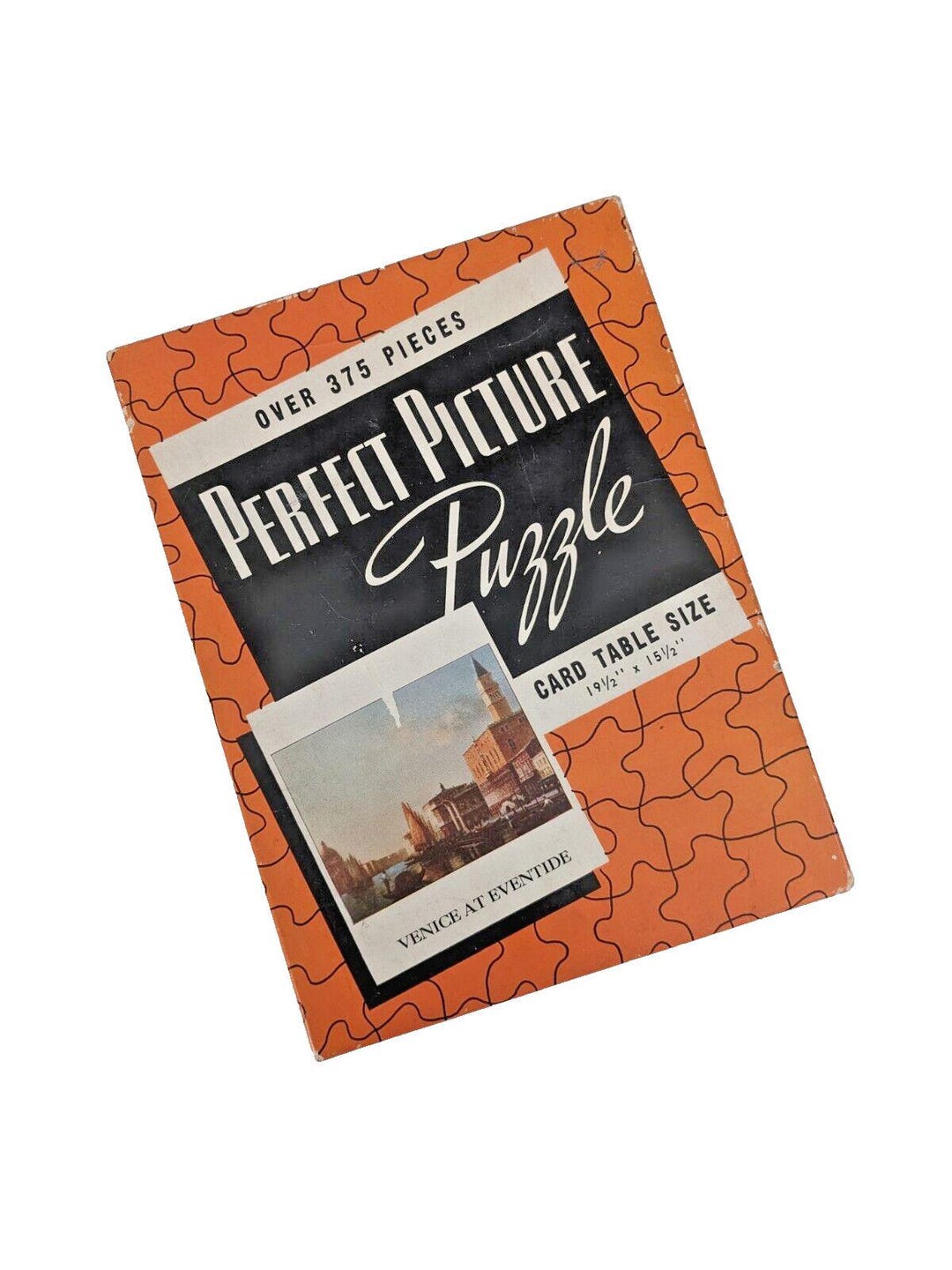 Vintage 1940's Perfect Picture Puzzle Jigsaw Puzzle Venice at Eventide ...