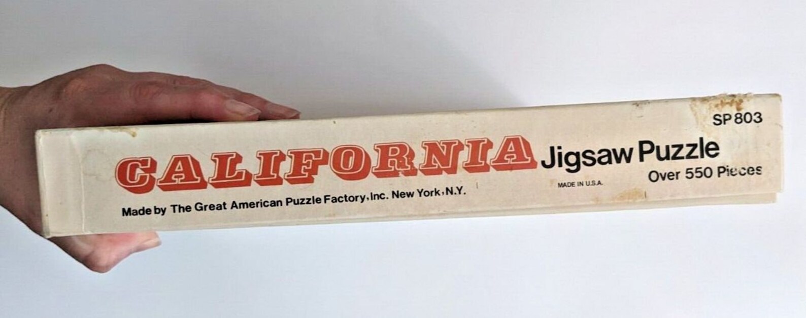 Vintage 1977 California State Map Jigsaw Puzzle by George Gorycki 18x24 ...