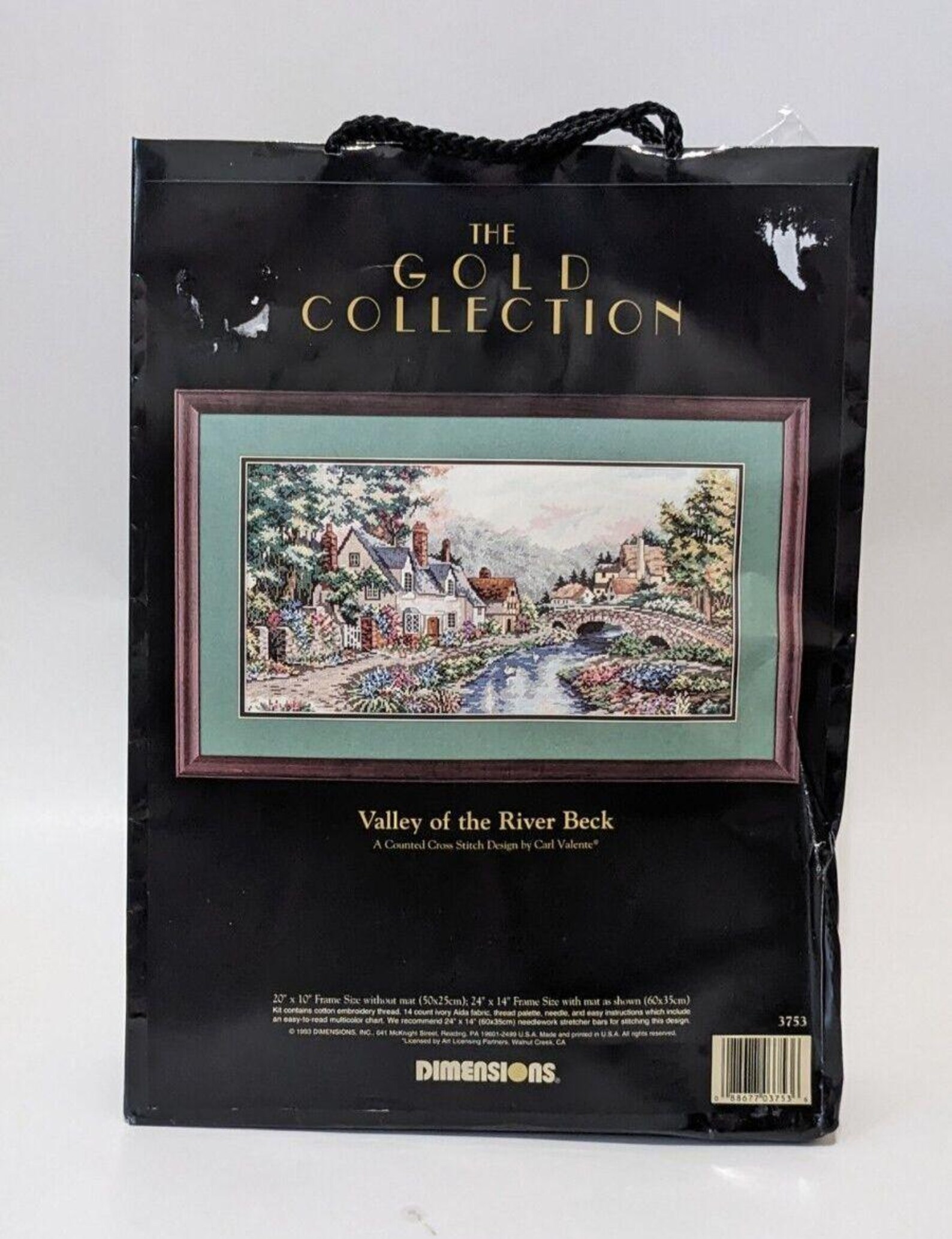 Valley of the River Beck Dimensions Gold Collection Vintage 1993 Cross ...